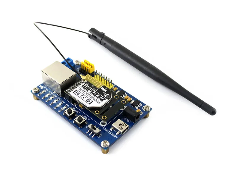 WIFI232 RJ45 Ethernet Port Serial Port WIFI to UART + USB to UART WIFI ...