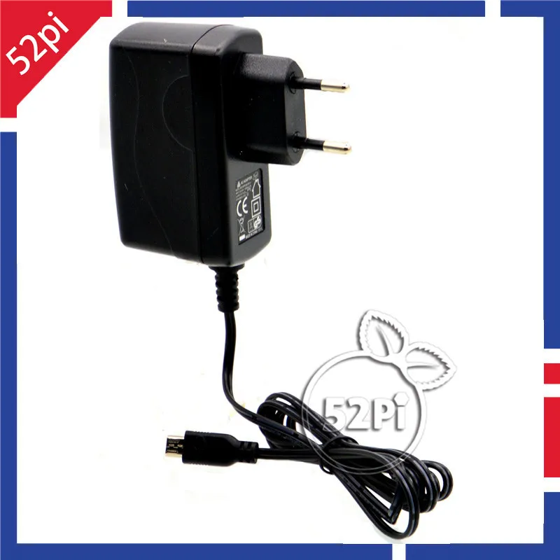 Raspberry Pi 3 5V 2.5A AC Power Supply Charger Micro USB Adapter EU ...