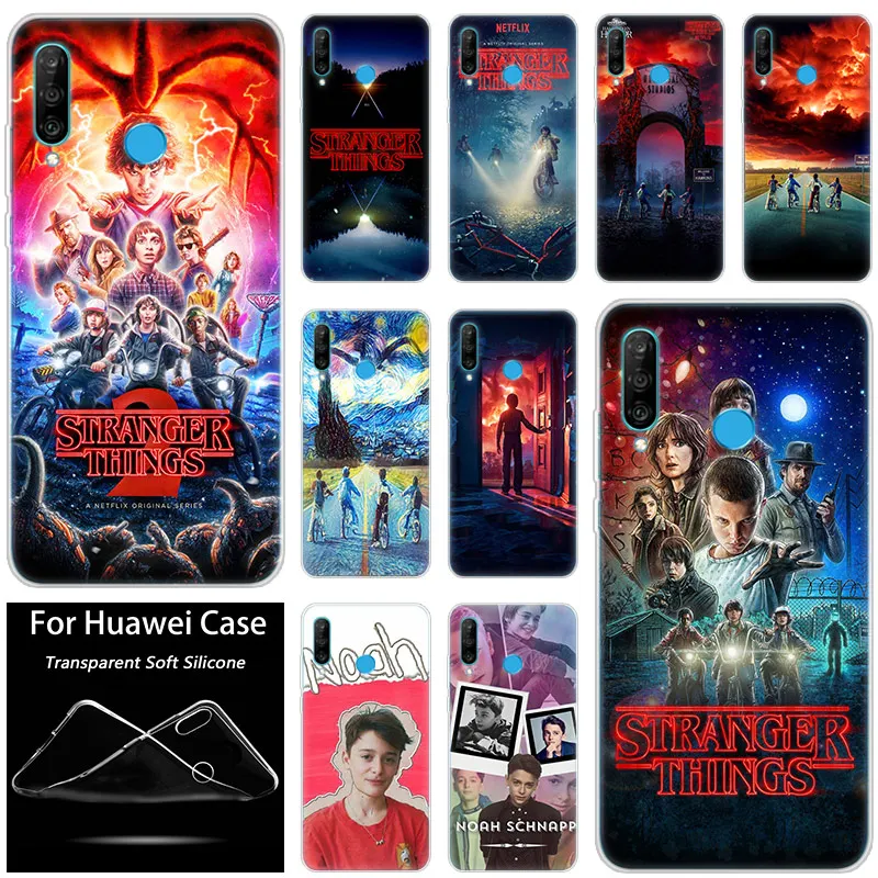 Funda de silicona blanda stranger things para Huawei, funda de moda ...