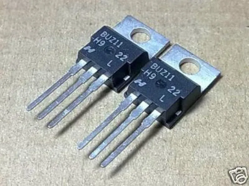 10pcs BUZ11 30A 50V 0.040 Ohm N Channel Power MOSFET|Integrated ...