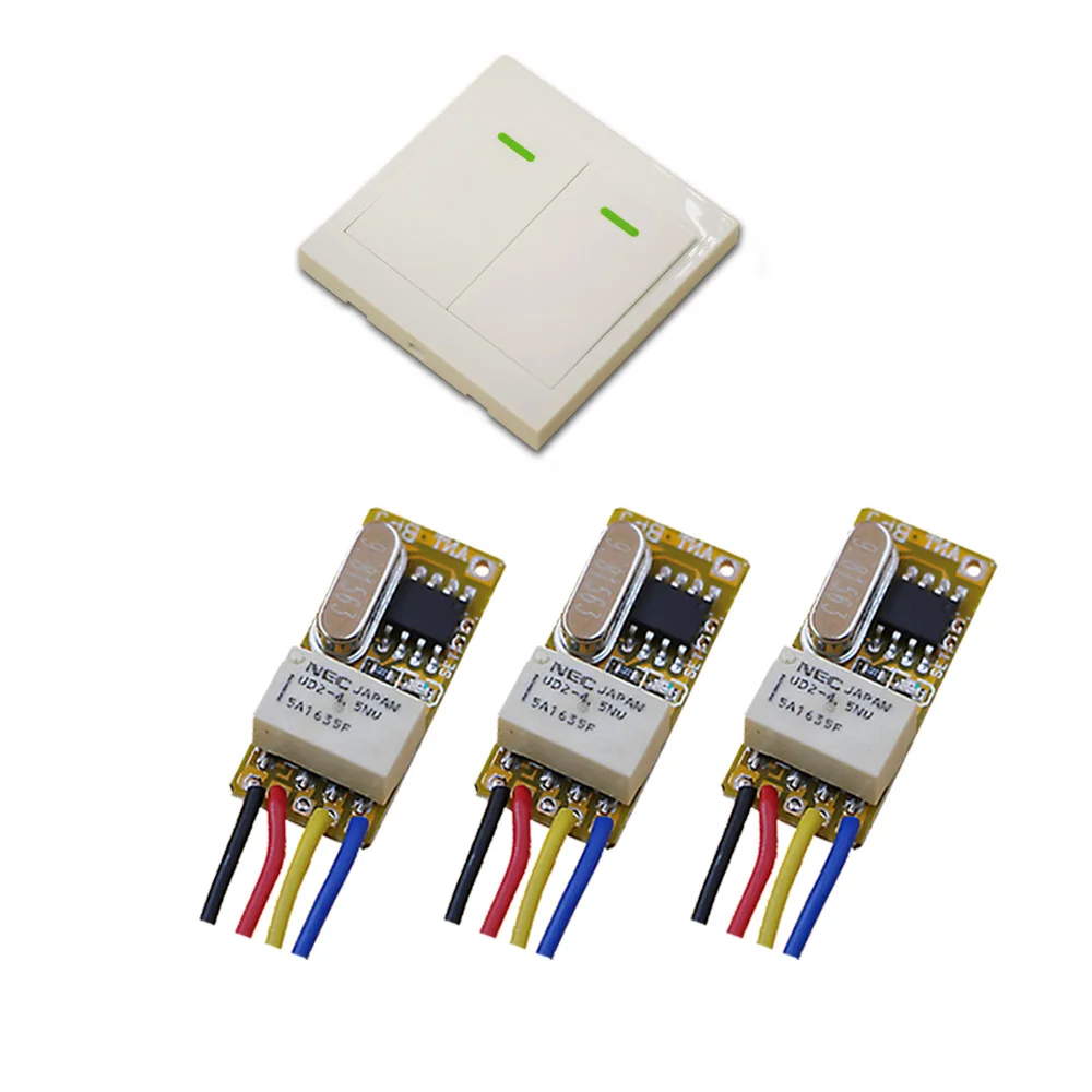 Access Control System Remote Control Switch Connect to Open Button DC 3 ...