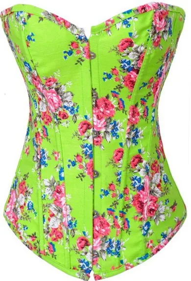 Sexy Green Corset Plus Size Waist Corset Women Intimates Lingerie ...