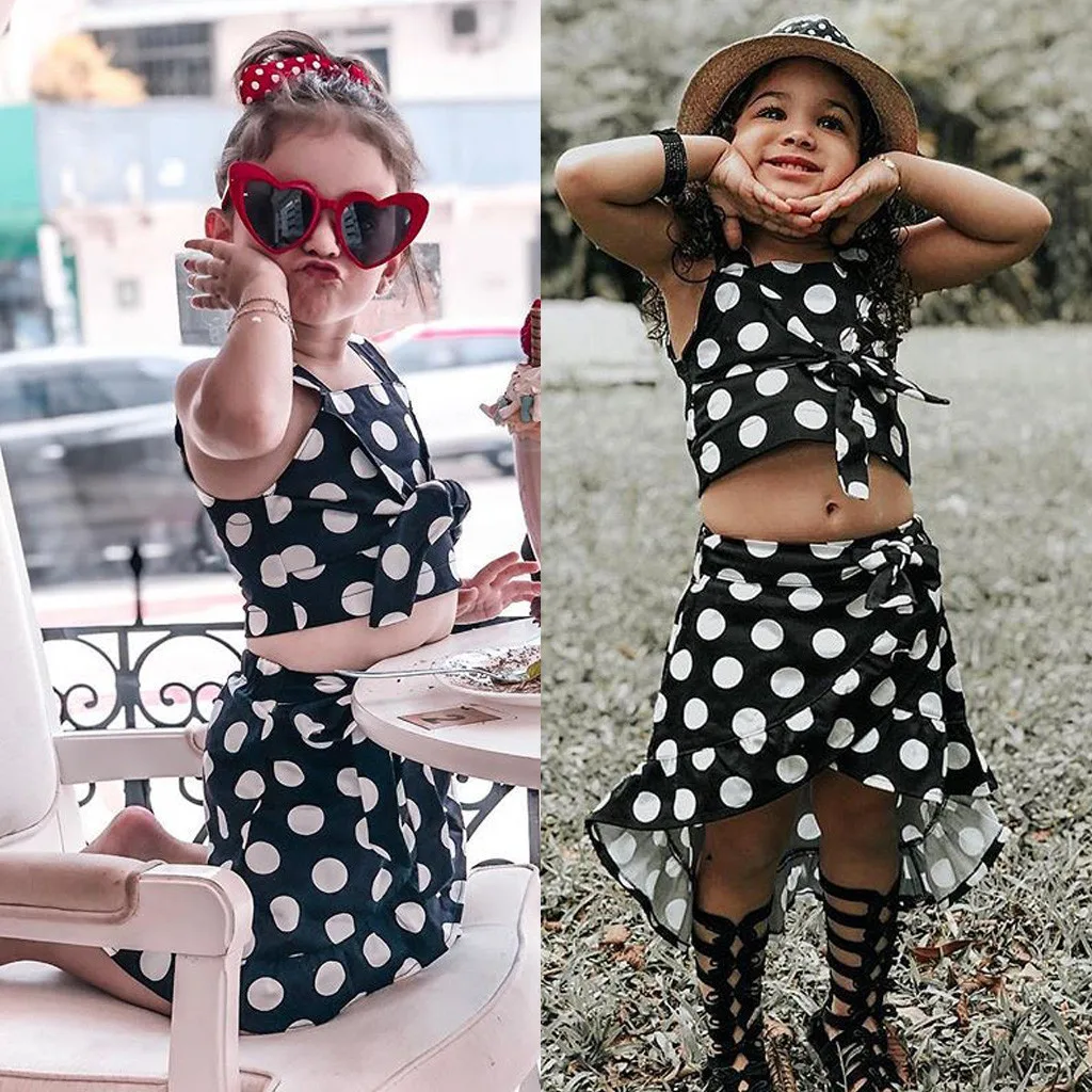 Kids Clothes Set For Girls Cotton Baby Girl Set Clothes Summer Two ...