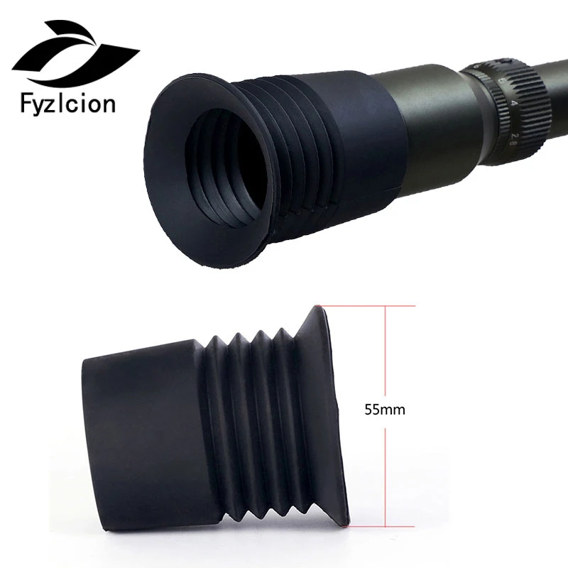 Rubber Rifle Scope Lens Cover | Eye Protector Rifle Scope - Hunting ...