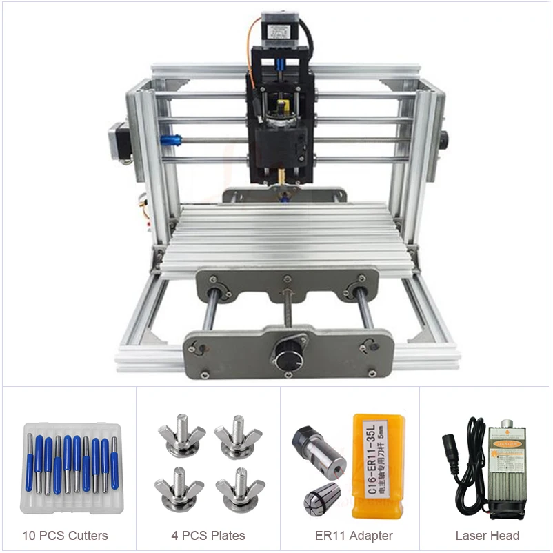 Mini-diy-CNC-router-2417-500-2500-mw-laser-2-in-1-CNC-graveermachine ...
