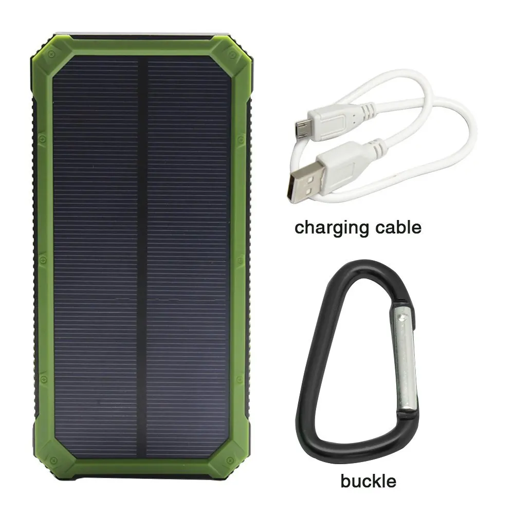PowerGreen-Power-Bank-15000mAh-Solar-Charger-LED-Light-Solar-Power ...