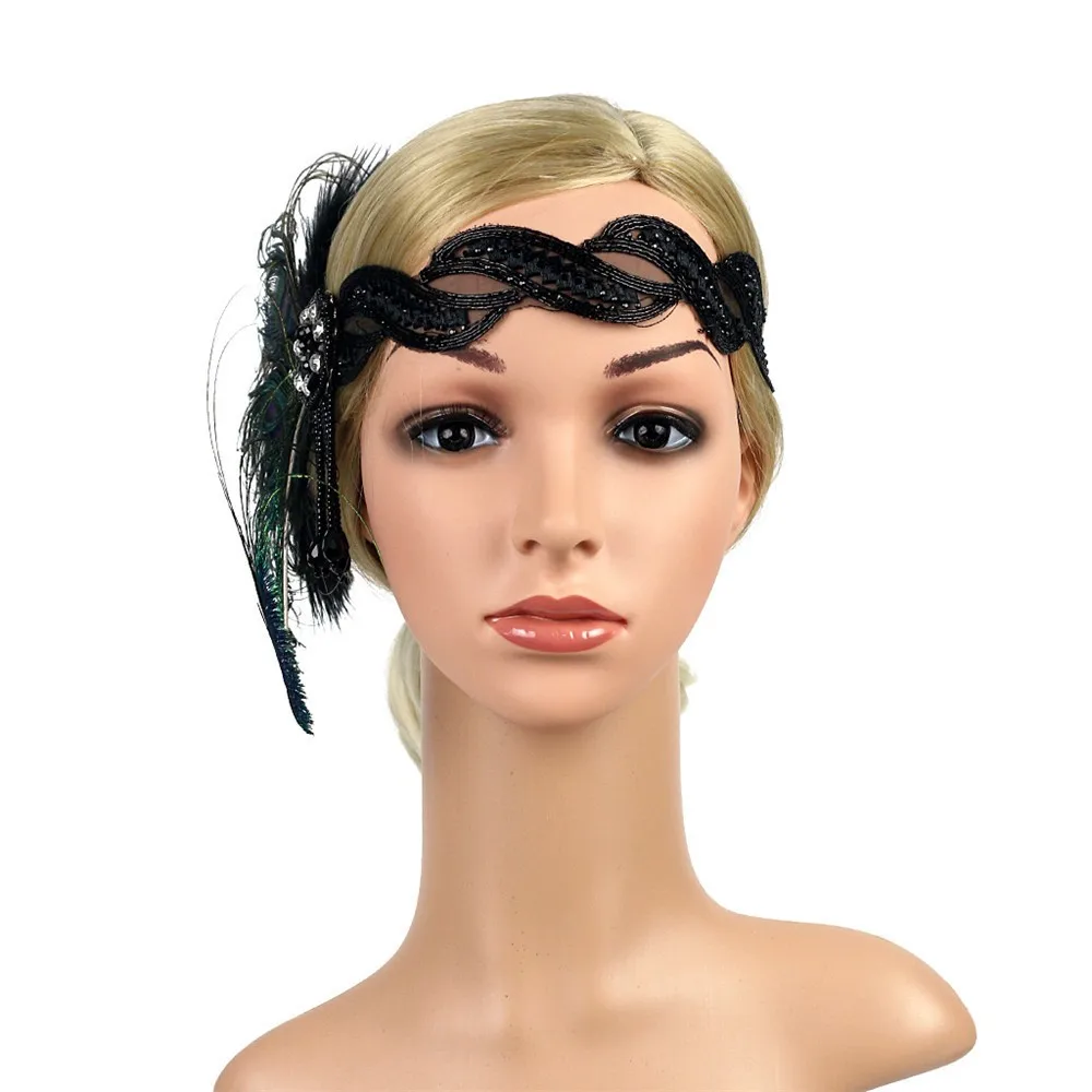 Drag Queen Feather Flapper Headband - Queerks™