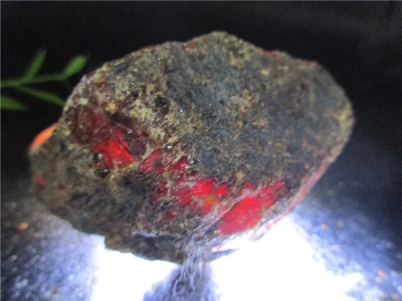Natural Red Blood Amber Minerals Stones Perot Blood Crystal Rock ...