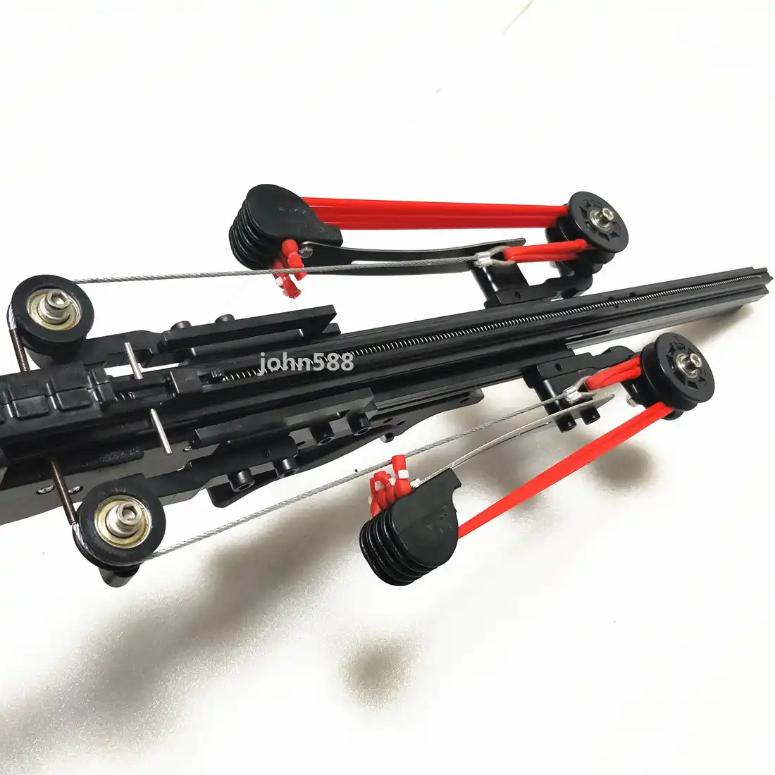 Tenth Version Semi automatic 40BB Slingshot Rifle SlingBow Draw Force ...