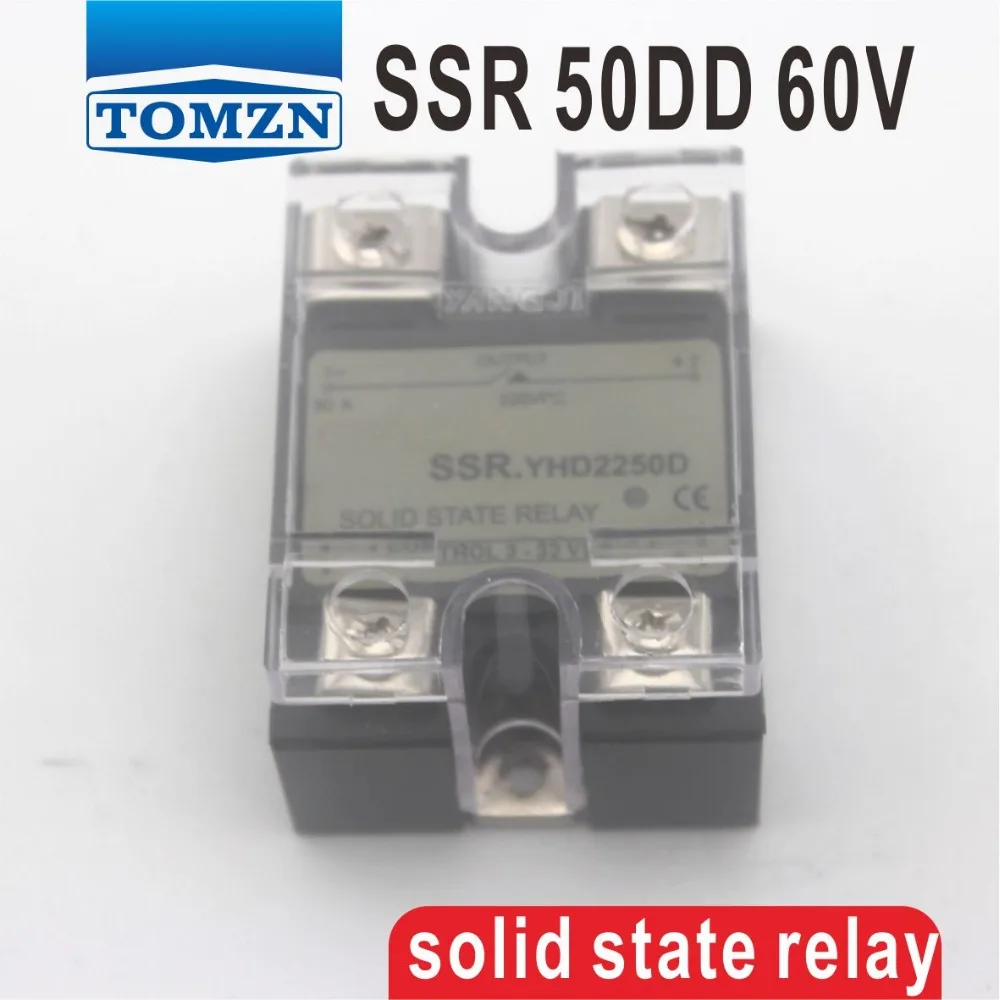 50dd Ssr Control Voltage 3~32vdc Output 5~60vdc Dc Single Phase Dc ...