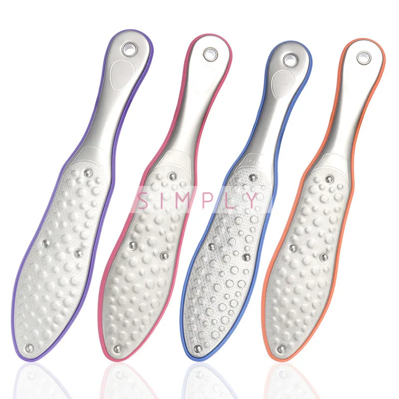 Stainless Steel Foot nail Rasp Callus Pumice for cuticle pedicure heel ...