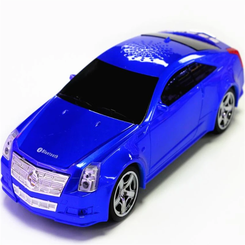 Portable Car Shape Bluetooth Stereo Speaker With Tf Aux Usb Fm Radio ...