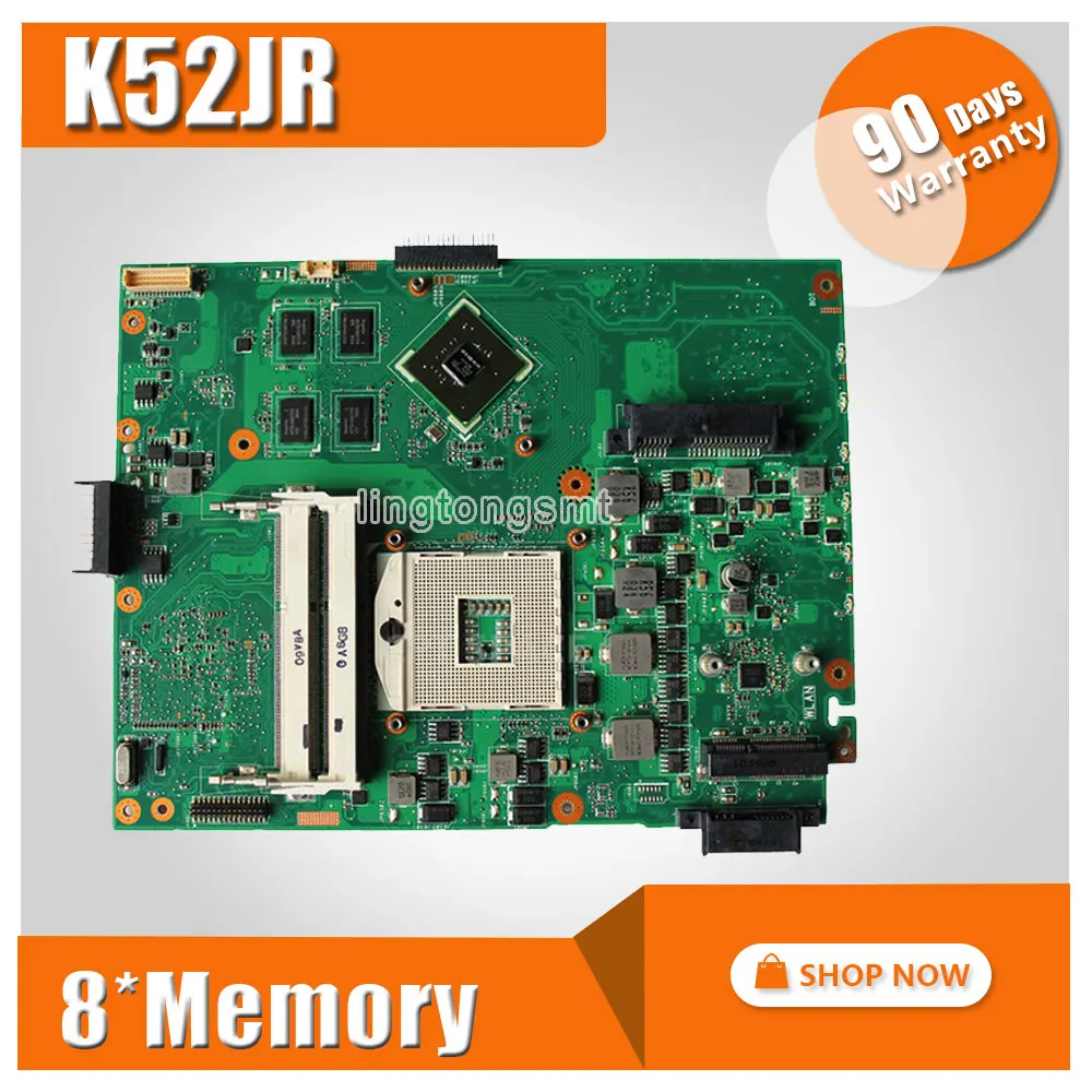 For ASUS K52JR Laptop Motherboard Mainboard k52jr k52j a52j K52jc A52J ...