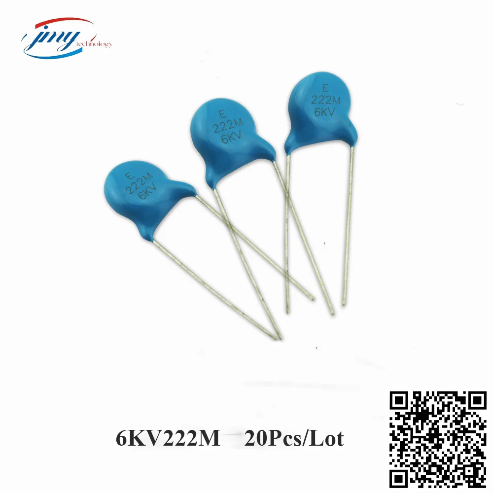 222M 6kv High voltage ceramic capacitor 2200PF 20pcs/lot|ceramic ...