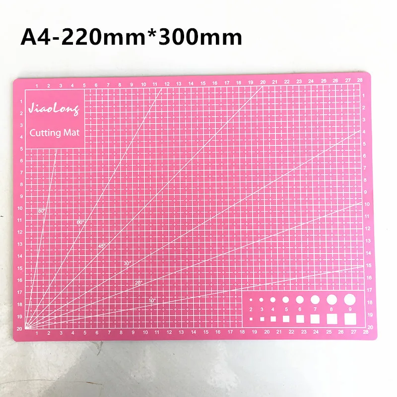 Pvc 커팅 매트 A4 내구성 자기 회복 커팅 패드 패치 워크 도구 수제 Diy 액세서리 커팅 플레이트 30x22cm