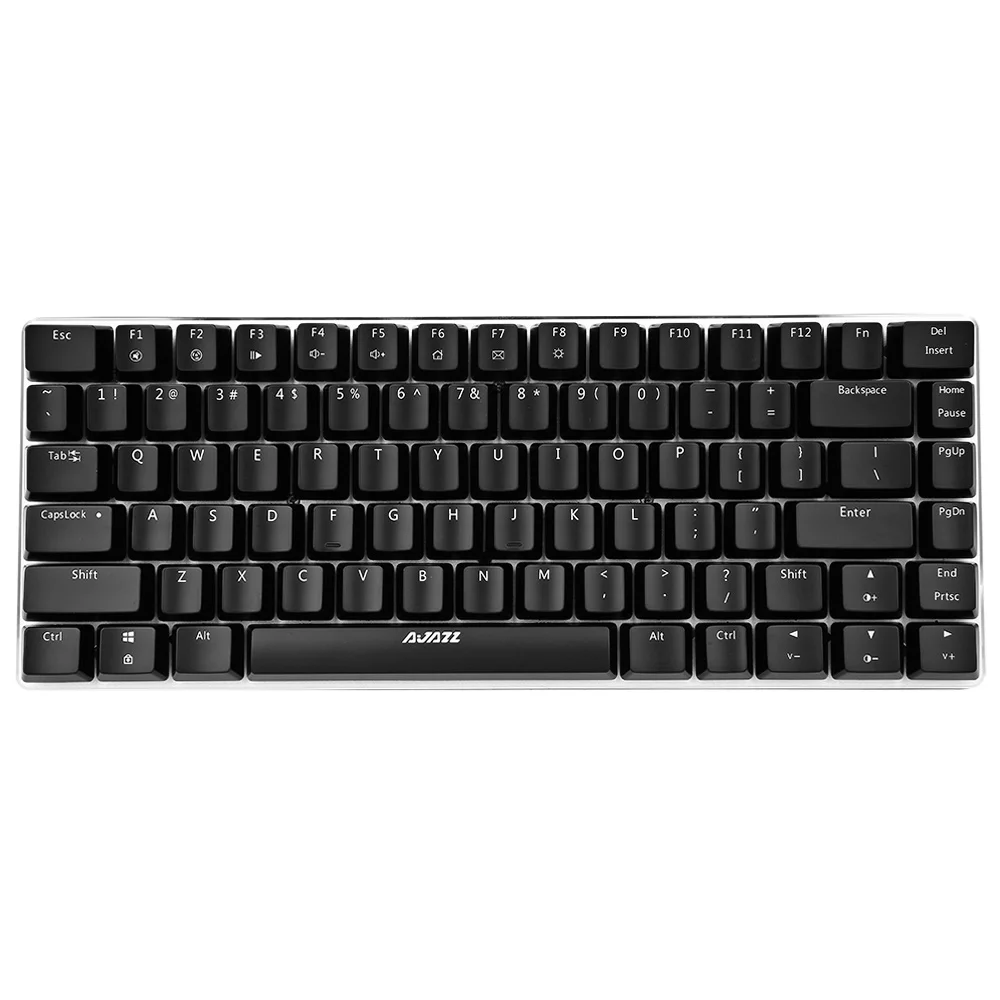 Ajazz AK33S Axis 82 key Gaming Multi backlight Mechanical USB Keyboard ...