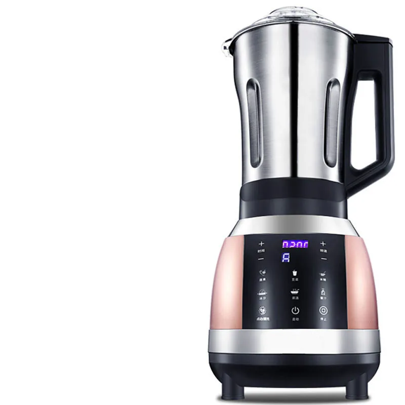 Blenders The stainless steel break wall cooking machine agitates and ...