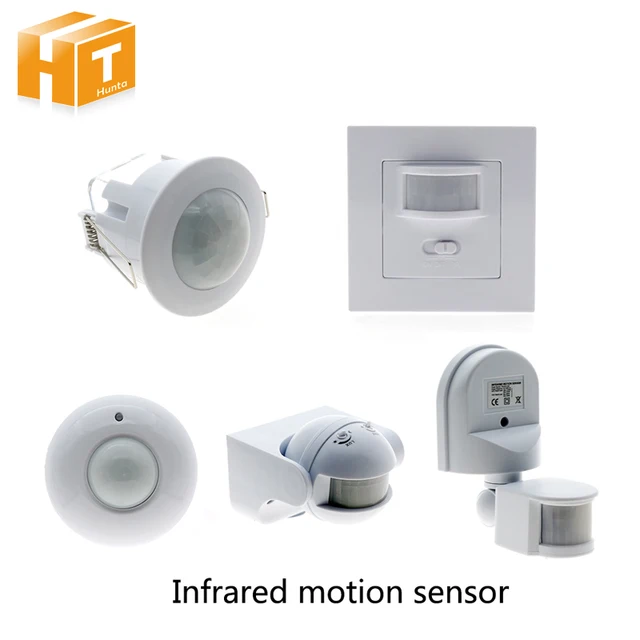 PIR Infrared Motion Sensor Switch DC9V 24V / AC110 240V Auto On Off ...
