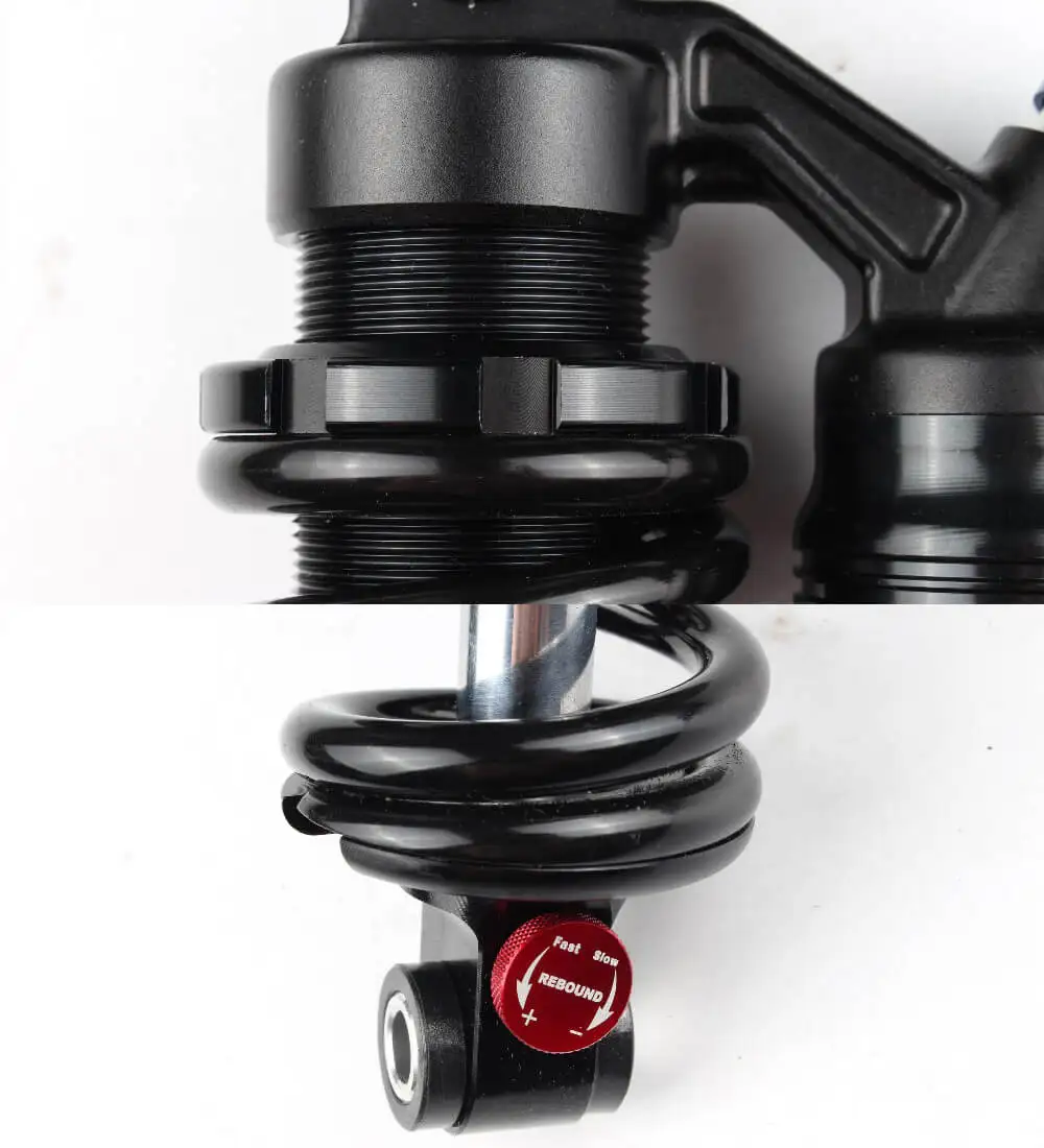 Bomber 전기 자전거 Rear Shock Absorber 200mm Rear Shock 750lbs DNM RCP 2S ...