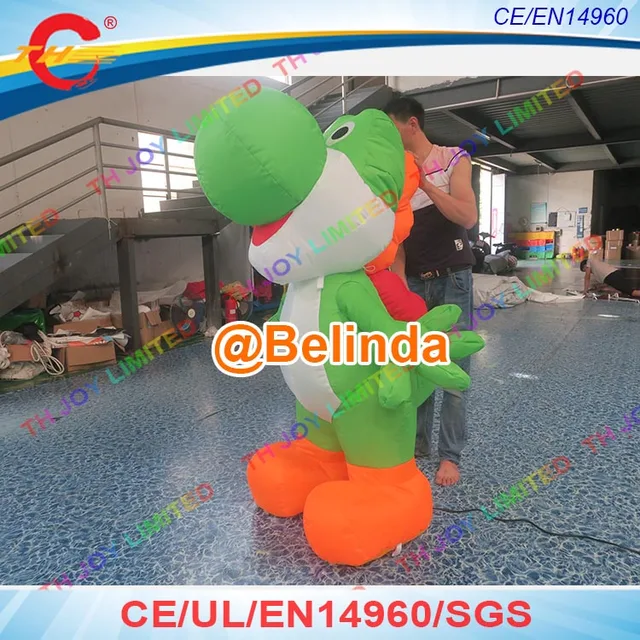 Free air shipping, 3m/4m/6m inflatable super mario bros character ...
