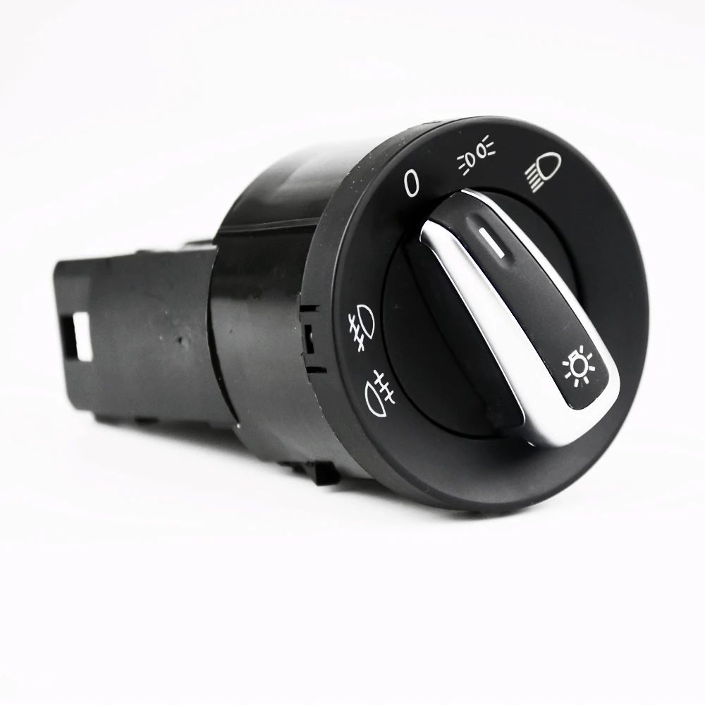 Chrome Headlight Control Switch Fog Light For Vw Jetta Mk4 Bora Passat ...