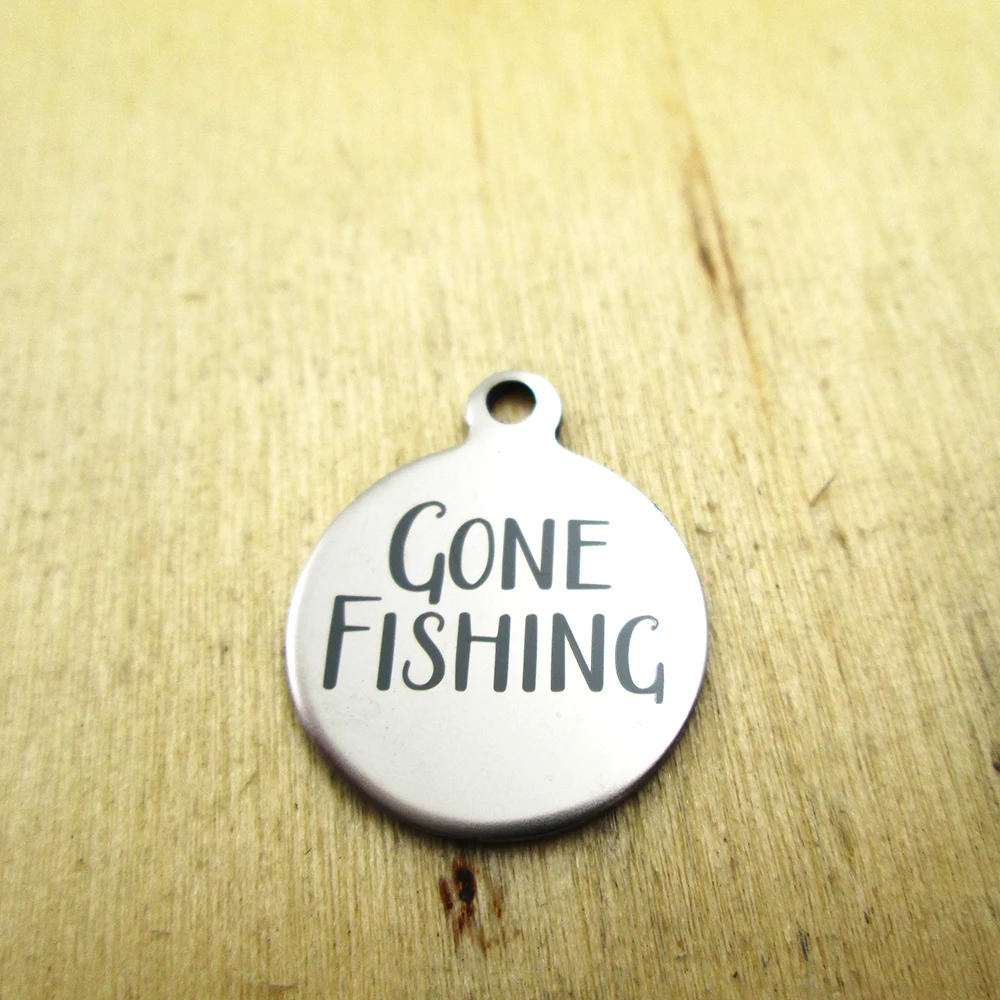 20pcs-lot-gone-fishing-stainless-steel-charms-Laser-Engraved-Customized ...
