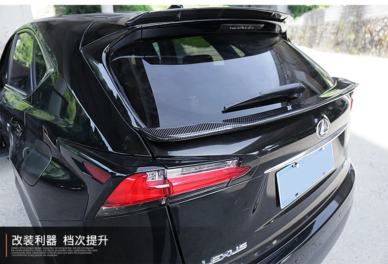 Fit For Lexus Nx Nx200 200t 300h Carbon Fiber Rear Spoiler Wing ...