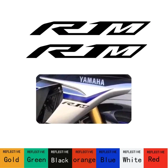 Black Gold Yamaha R1 Decal