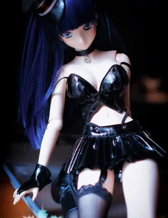 受け入れるカスタム新コスプレ白アルバム2 toumaかずさセクシーな黒のスーツ1/3 bjd sd dd cos服|人形アクセサリー| - AliExpress