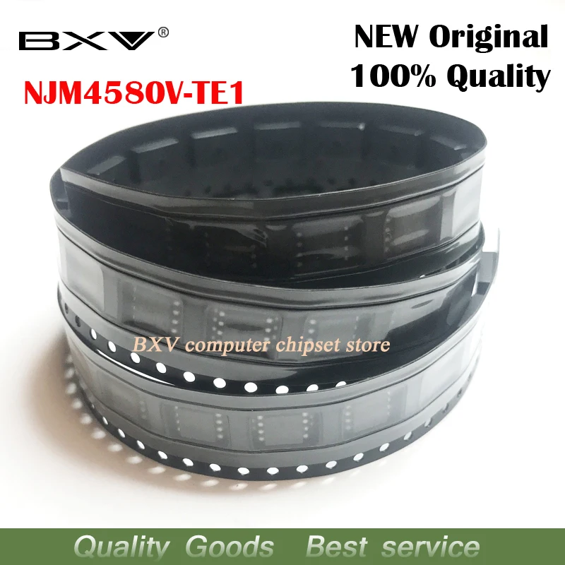 Free shippin 20pcs/lot NJM4580V TE1 JRC4580 4580 TSSOP8 dual op amp ...