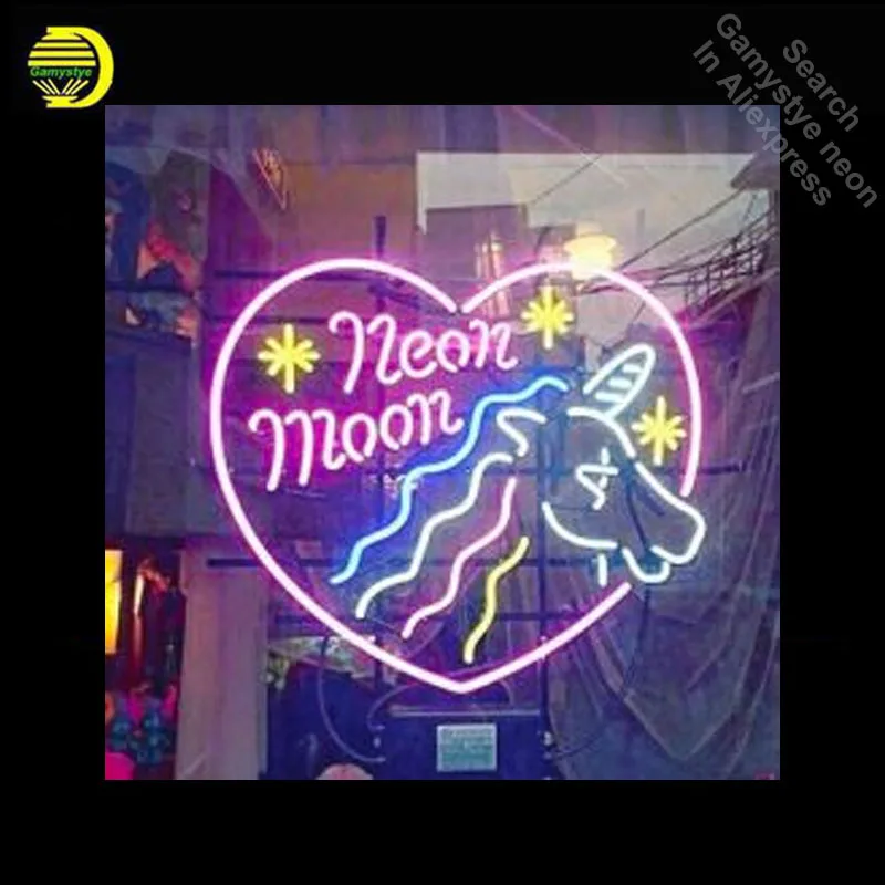 Neon Moon Horse Neon Sign Light Neon Bulbsign Signage Vintage Neon ...