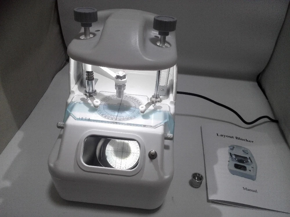 Brand New Optometry Optical Lens Layout Blocker Led Centering Machine ...