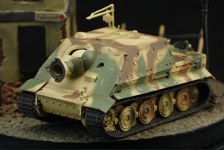 1:72 WWII German assault tiger heavy mortar tanks-in Diecasts & Toy ...
