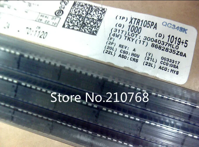 10 개/몫 XTR105PAG4 XTR105PA XTR105P 105 PA XTR105 DIP14|shipping skid ...