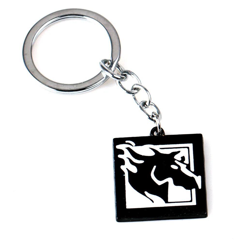 PS3 Rainbow Six Siege Keychains for Men Anime Jewelry Maverick Metal ...