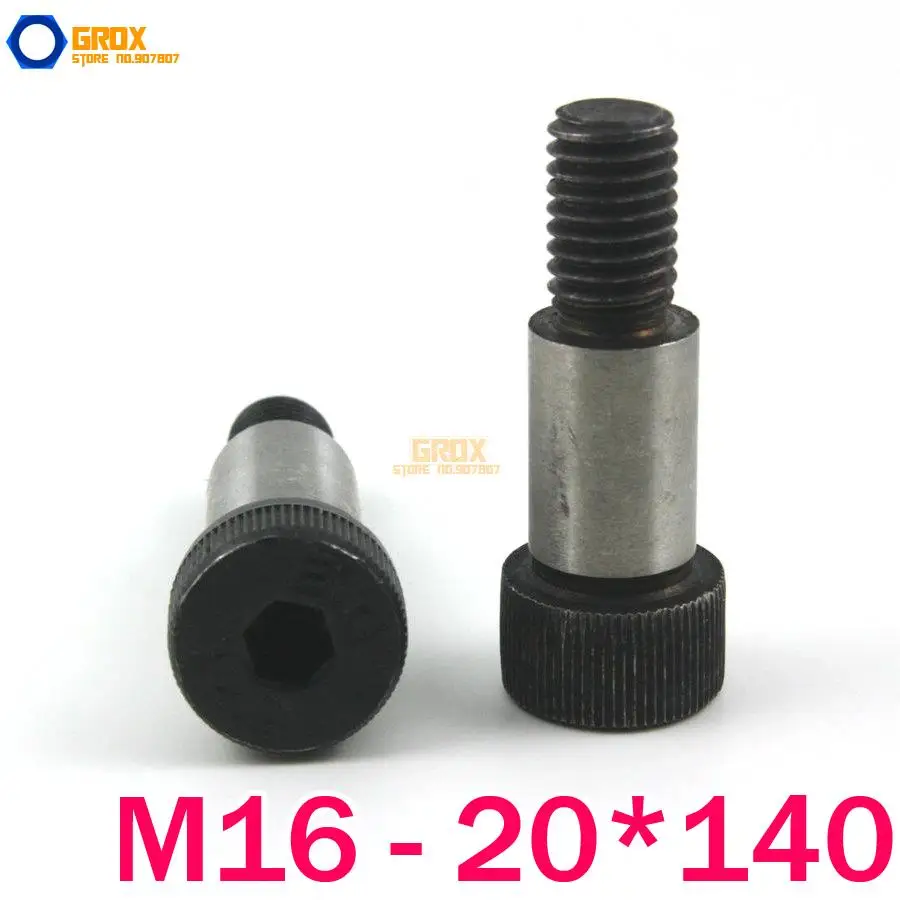 2 Pieces M16 Threaded 20*140mm 12.9 Grade Alloy Steel Hexagon Socket ...