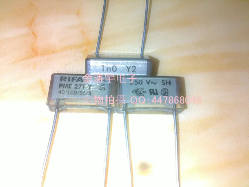 Safety film capacitors PME271Y series 1N0 Y2 0.0010uf 250V|capacitor ...