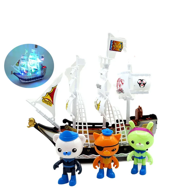 1PC New Cartoon The Octonauts Action Figure Toys Super Lovely Captain ...