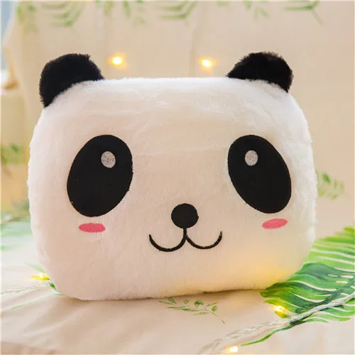 Creative Luminous Pillow Panda Cushion Colorful Glowing Infant Appease ...