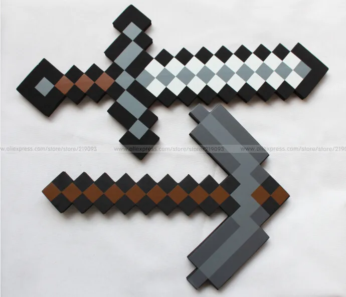 Minecraft Foam Diamond Sword