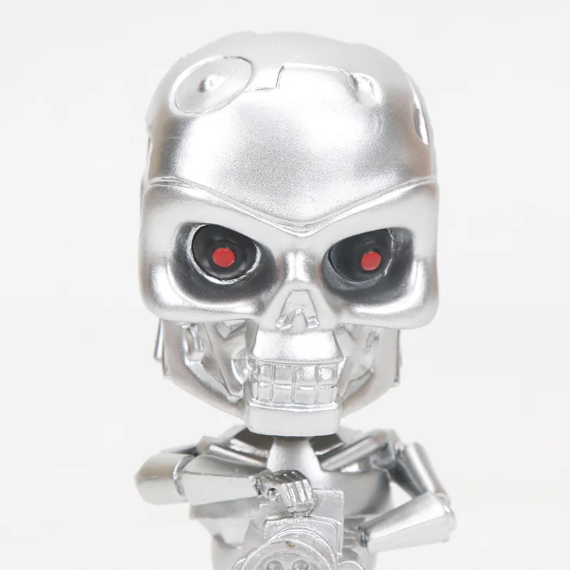 10cm Terminator 2 Judgment Day 3D Endoskeleton Q Version Bobble Head ...