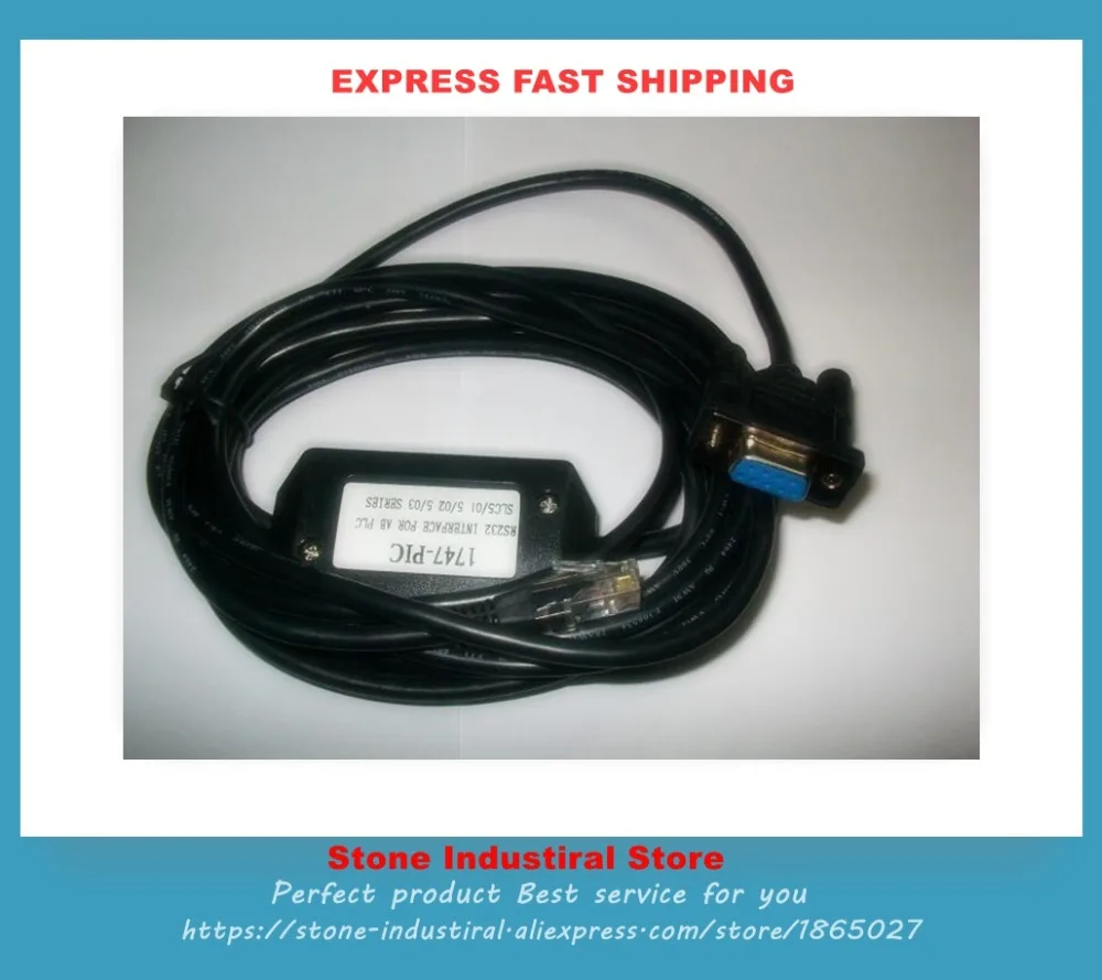 1747-PIC-1747PIC-Programming-Cable-for-Allen-Bradley-A-B-SLC-500-series ...