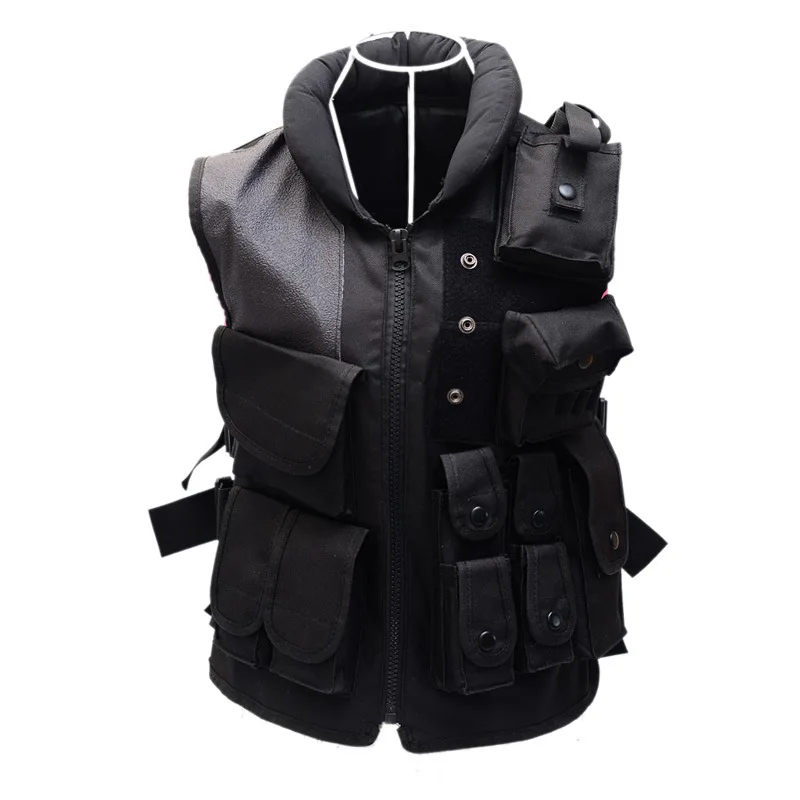 Military Tactical Vest Assault Airsoft SAPI Plate carrier Multicam Army ...