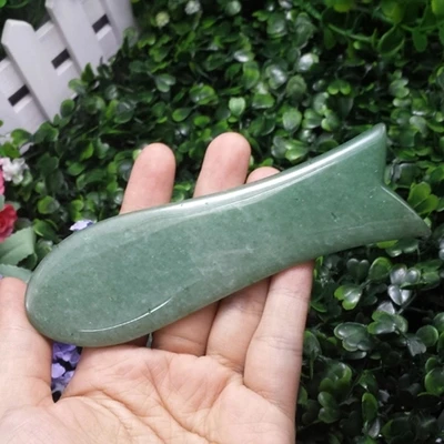 Natural Green Jade Scrapping Plate Fish Scraping The Sand Meridian ...