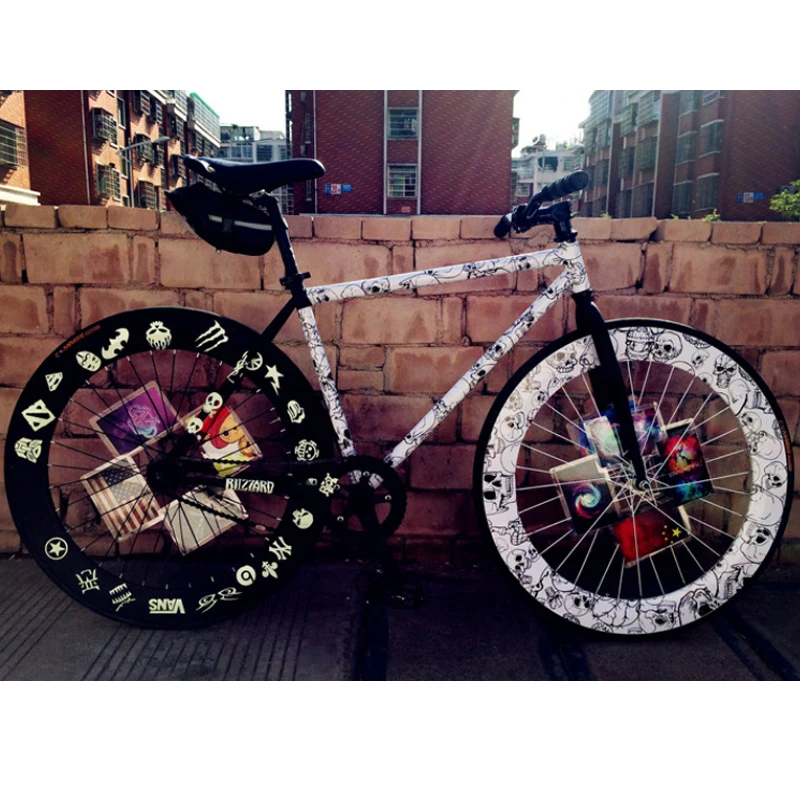 Fixie Sticker Bomb
