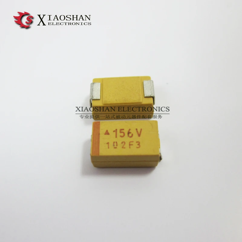 20pcs/SMD tantalum capacitor 35V 15UF D type 7343 35V 156 10% yellow ...