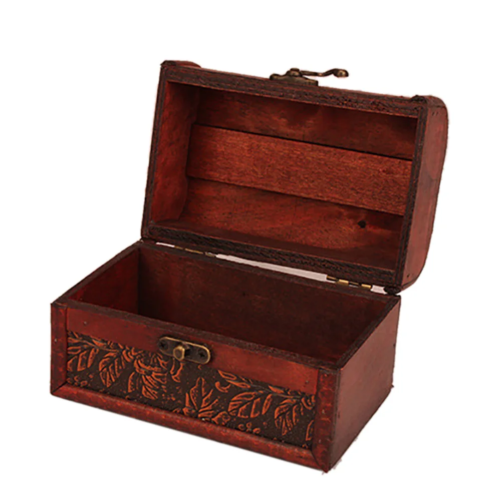 Hot Sale Storage Boxes Vintage Metal Lock Jewelry Treasure Case Holder ...