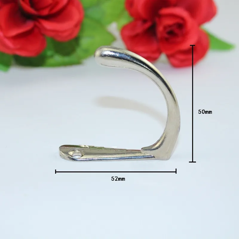 White Single Hole Wall Hooks,Clothes Hat Bathroom Apartments Hook ...