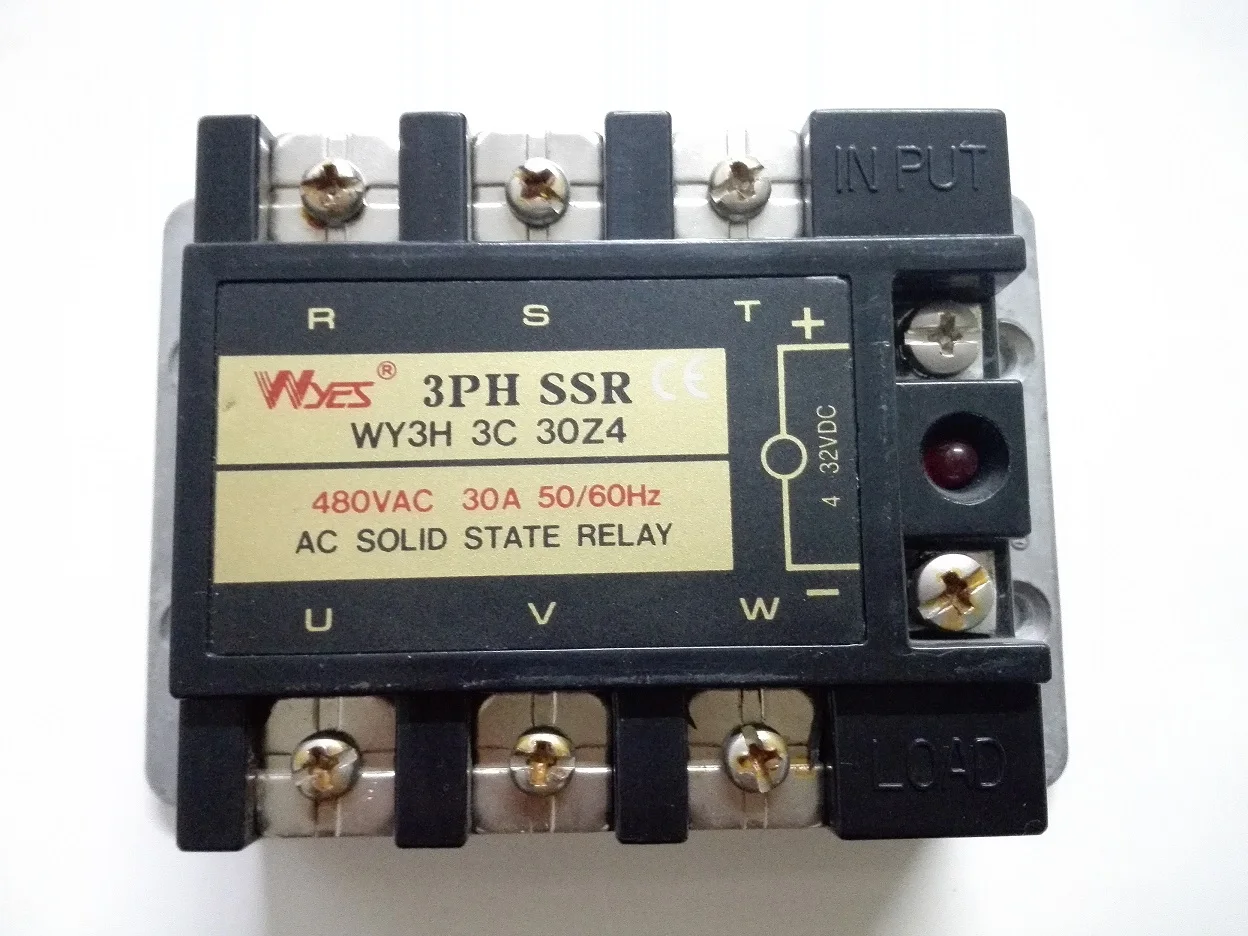 삼상 솔리드 스테이트 릴레이 SSR WY3H 3C 30Z4 3PH|relay module|ssr relayrelay avr ...