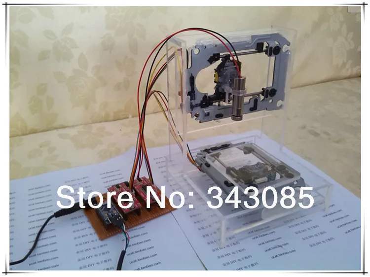 Diy Mini Laser Engraving Machine Mini Cd Rom Laser Engraver For Small Artware On